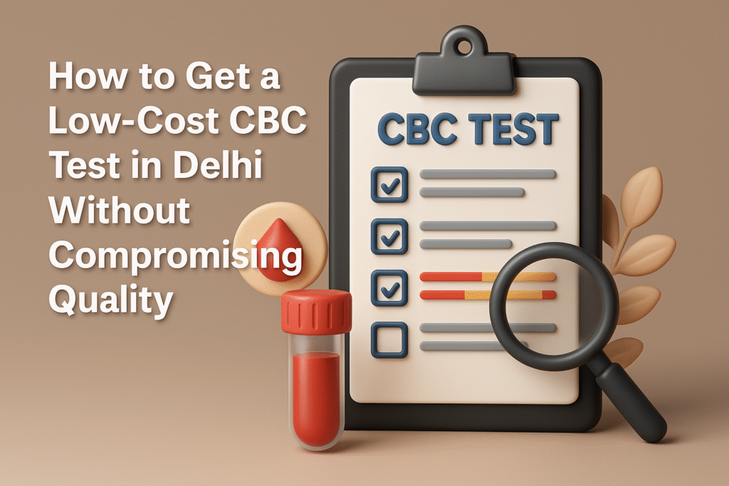 How to Get a Low-Cost CBC Test in Delhi Without Compromising Quality
