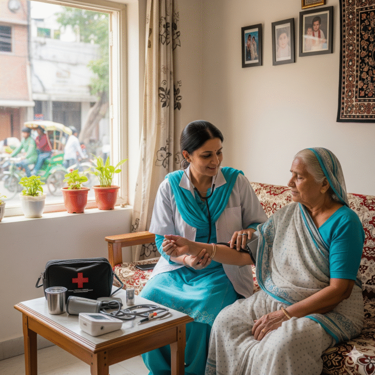 Book Home Visit Doctors in Delhi for Convenient Health Checkups