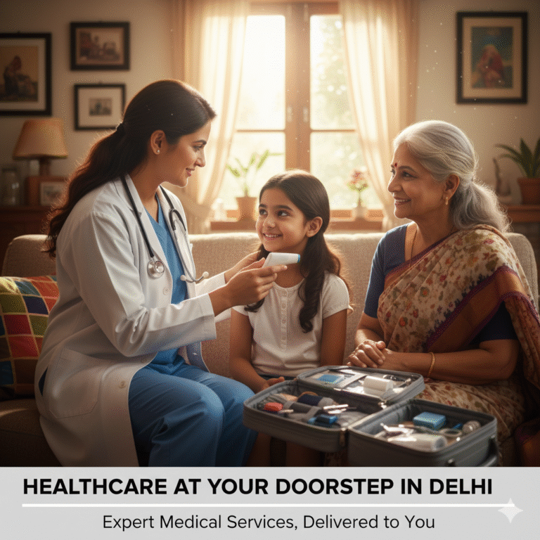 Home Visit Doctors in Delhi – Expert Care Delivered to Your Doorstep
