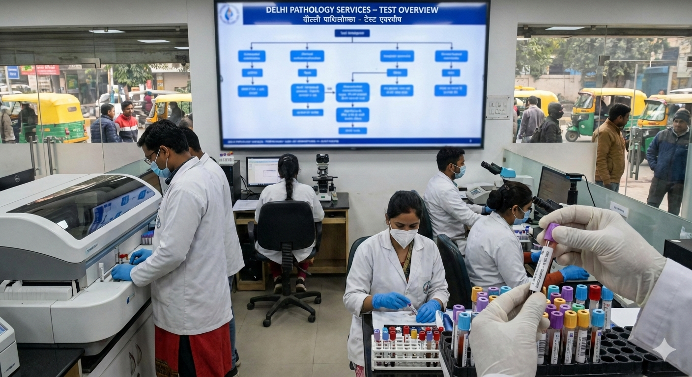 Pathology Lab Test in Delhi with Free Home Sample Collection at H.R ...